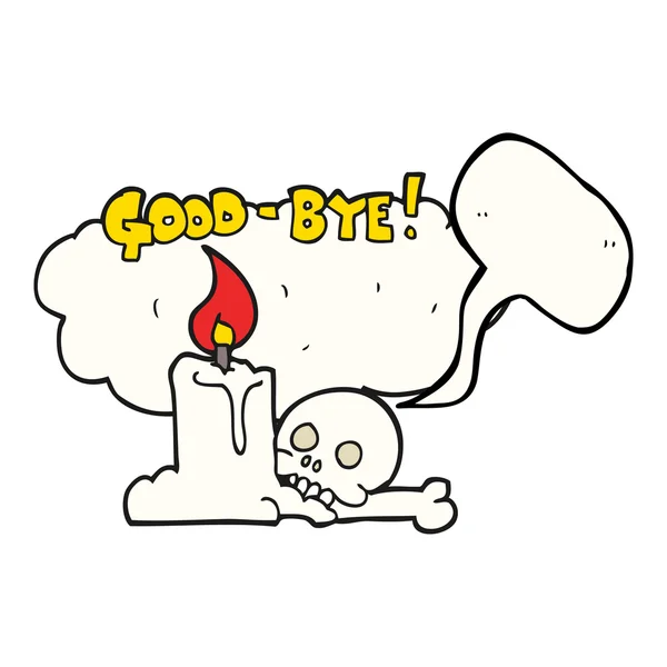 Cartoon goodbye sign Stock Vector Image by ©lineartestpilot #96470996