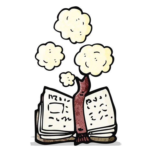 Dusty old book cartoon Stock Vector by ©lineartestpilot 57807465