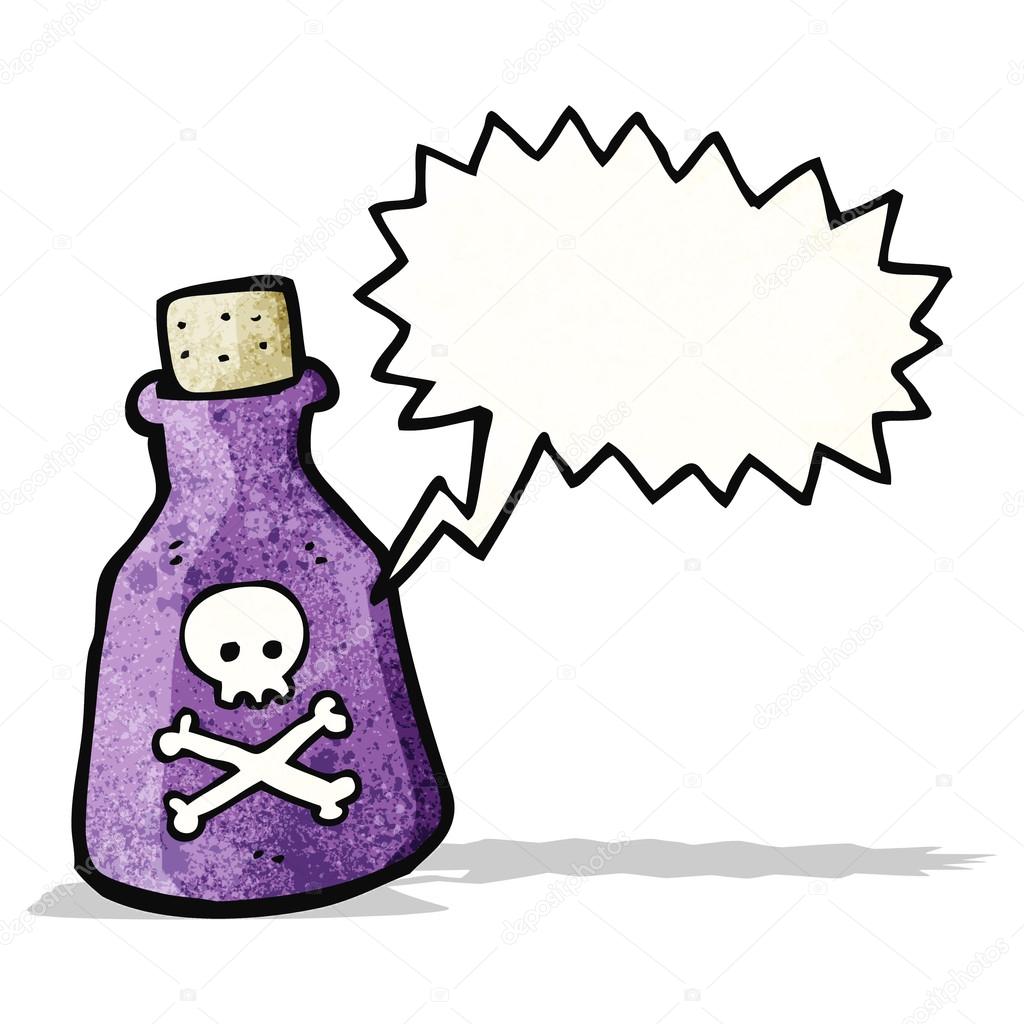Cartoon poison Stock Vector by ©lineartestpilot 53150023