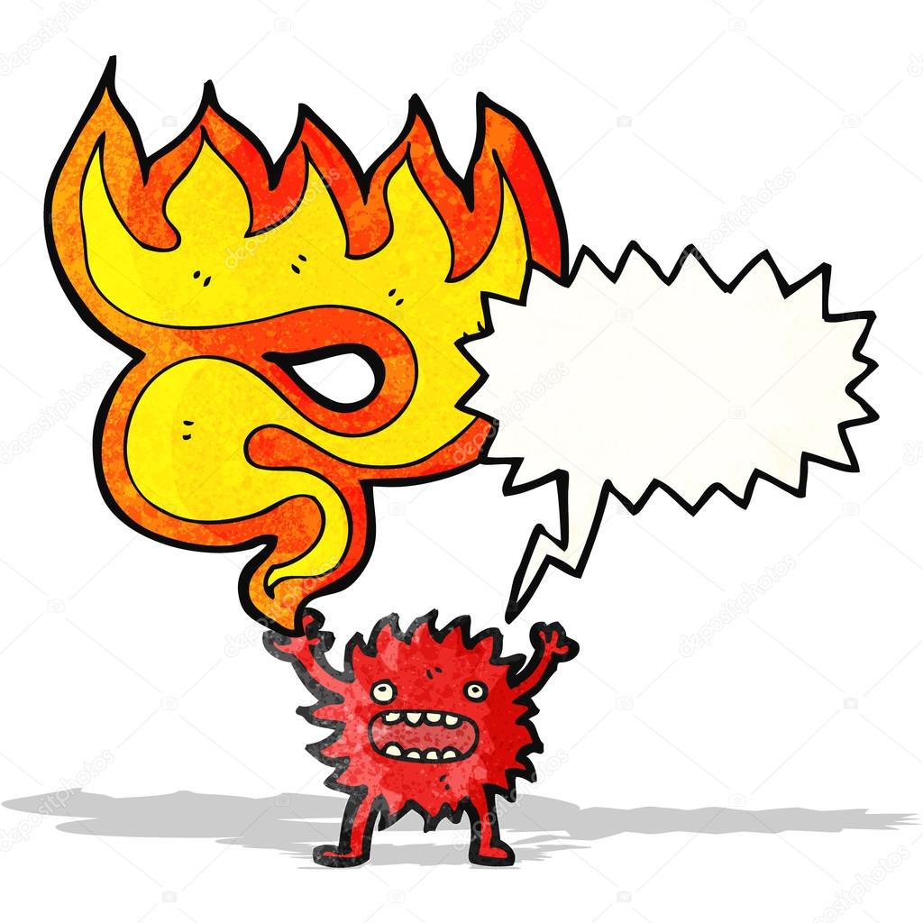 Magical imp cartoon Stock Vector Image by ©lineartestpilot #53150619