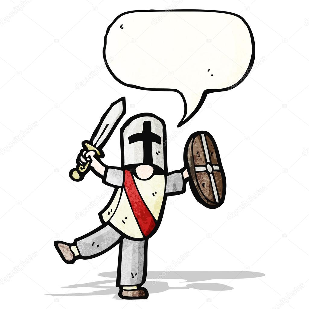 Cartoon medieval knight Stock Illustration by ©lineartestpilot #53151007