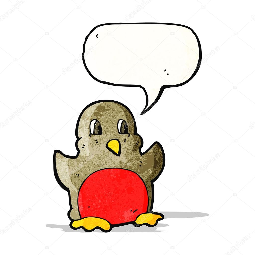 Cartoon robin Stock Illustration by ©lineartestpilot #53153947