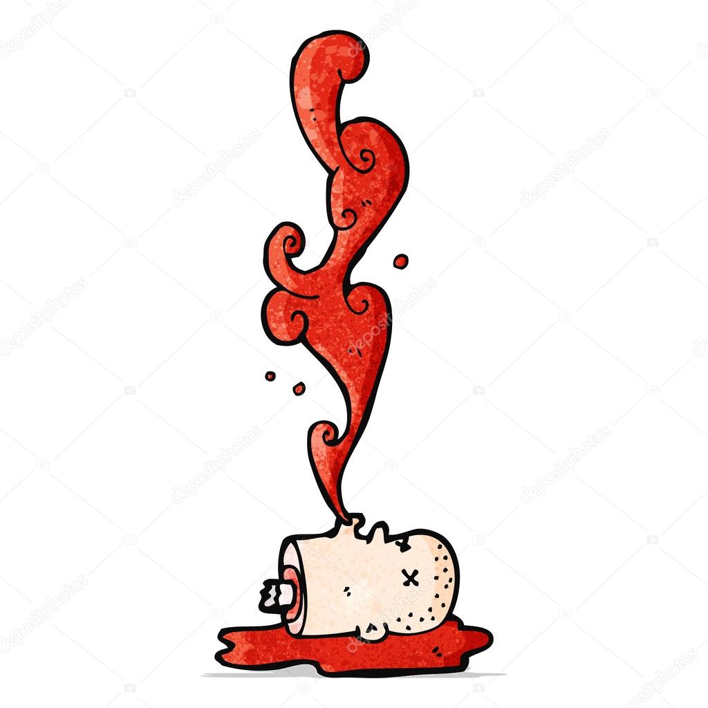 Cartoon severed head Stock Illustration by ©lineartestpilot #53154781