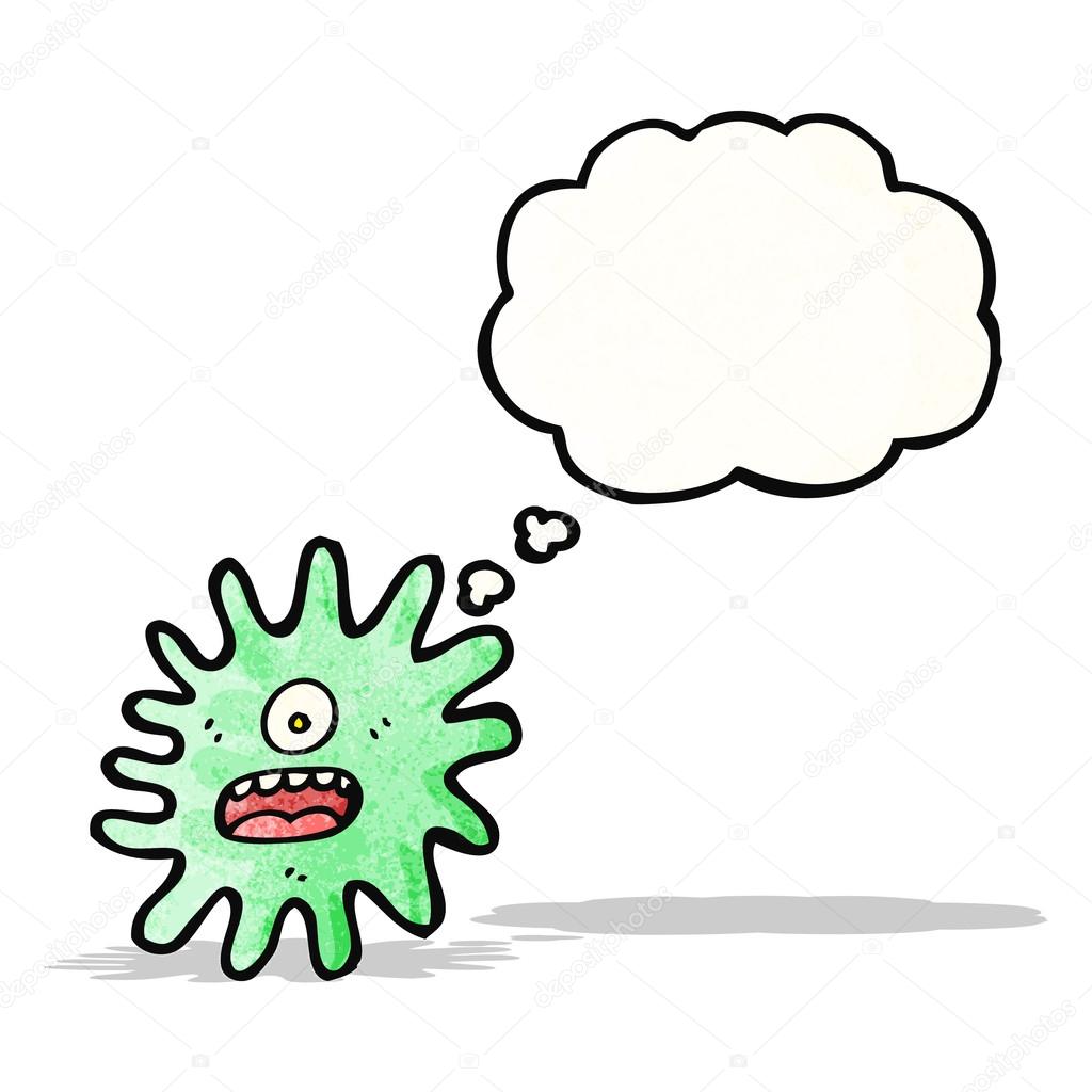 Cartoon germ Stock Illustration by ©lineartestpilot #53364081