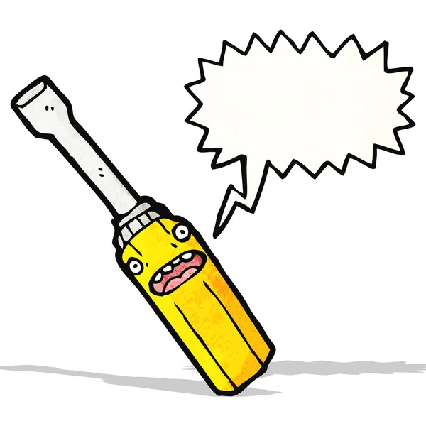 Funny cartoon screwdriver and plierstools — Stock Vector © Seamartini ...