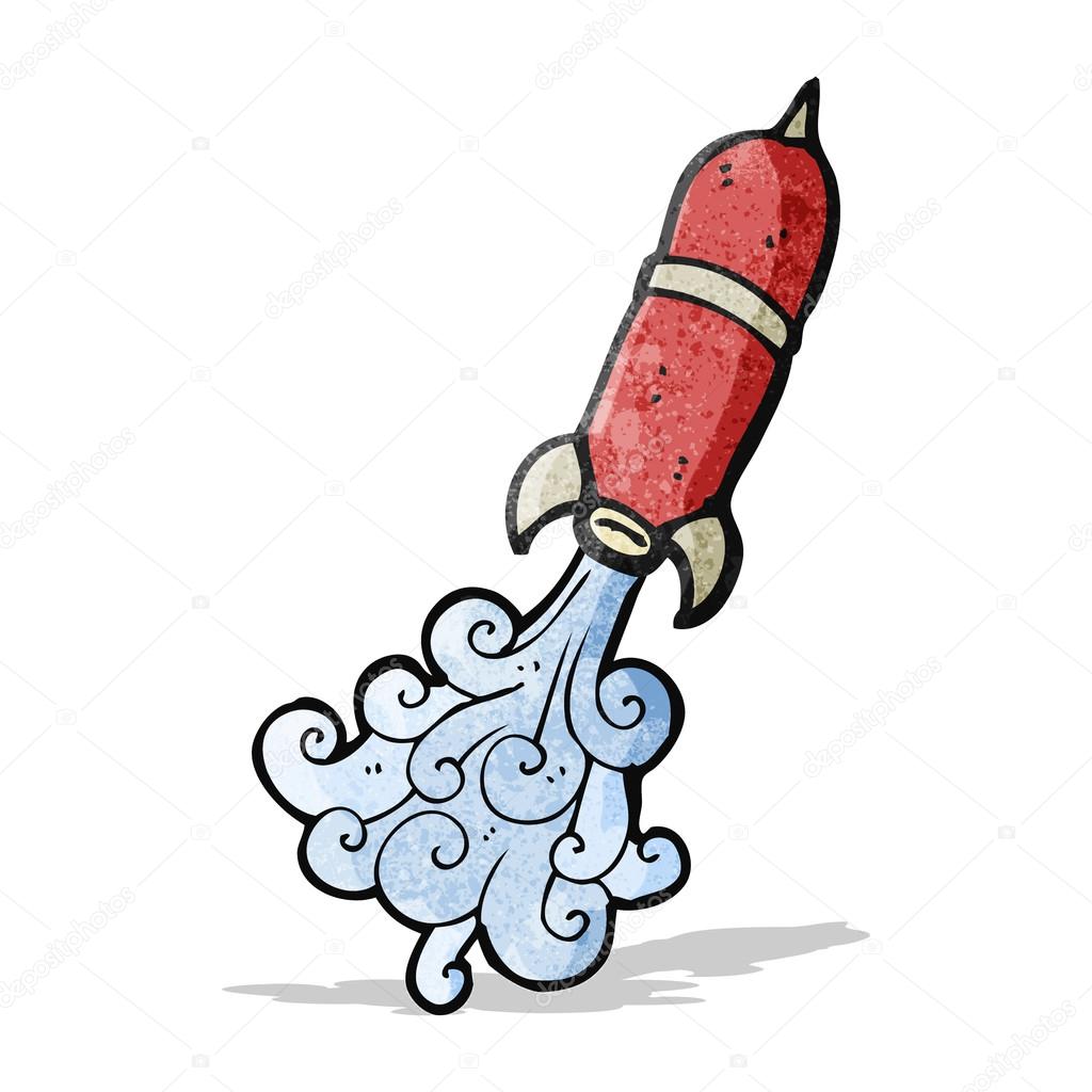 Water rocket cartoon Stock Vector by ©lineartestpilot 53372341