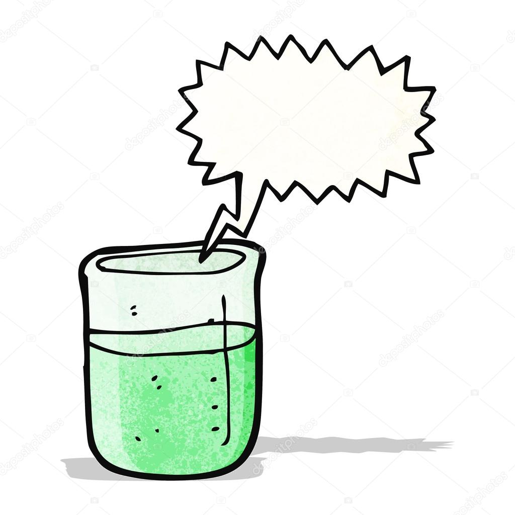 Cartoon chemical beaker Stock Vector by ©lineartestpilot 53373175