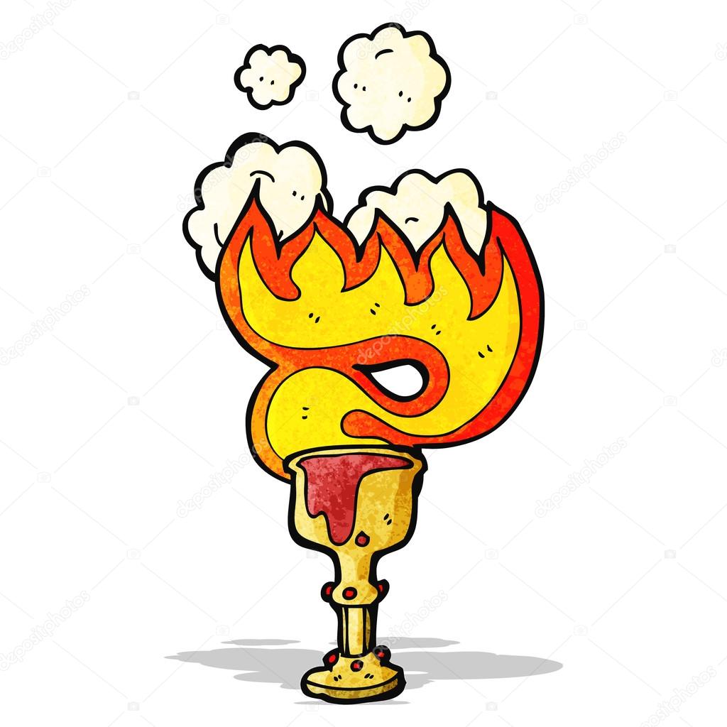 Cartoon magic cup Stock Vector by ©lineartestpilot 53373491