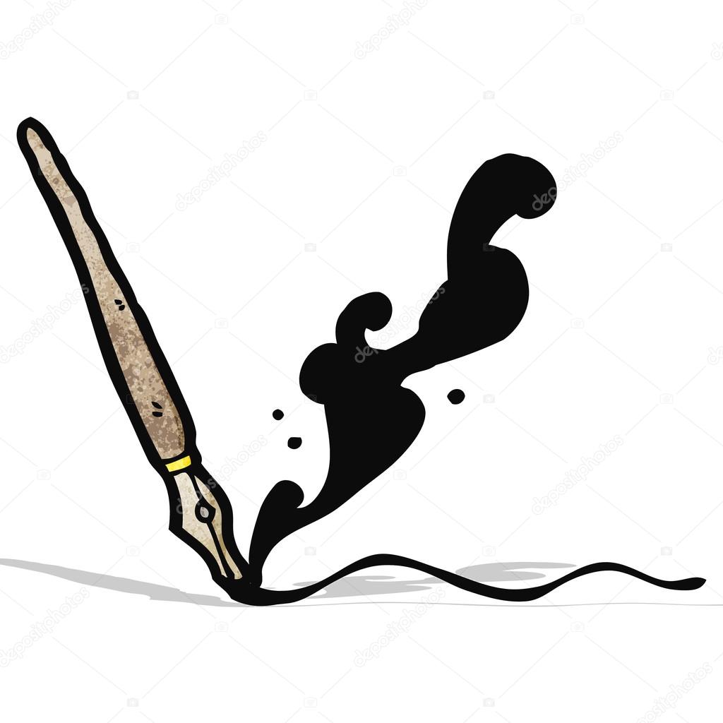 Cartoon ink pen Stock Illustration by ©lineartestpilot #53376171