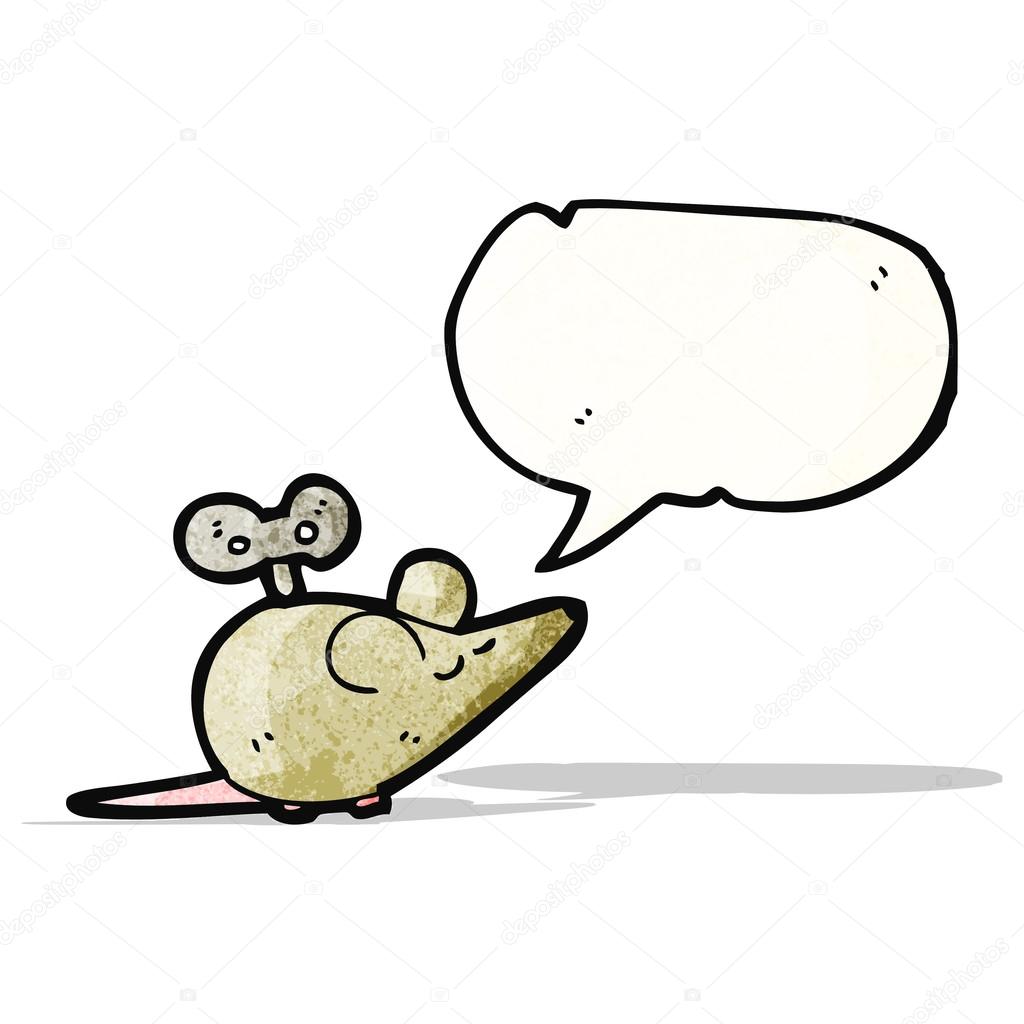 Clockwork mouse cartoon Stock Vector by ©lineartestpilot 53378257