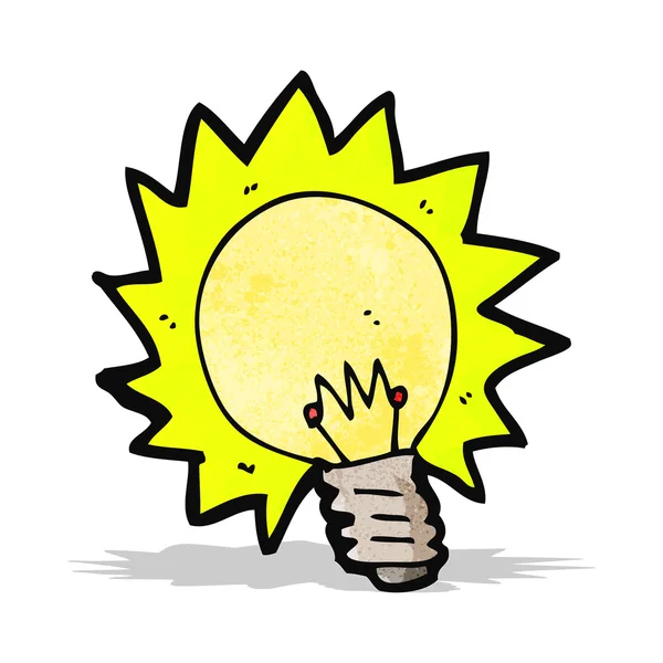 Cartoon Flashlight Shining