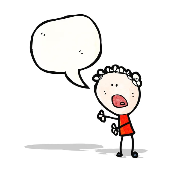 Niños en oratoria imágenes de stock de arte vectorial | Depositphotos