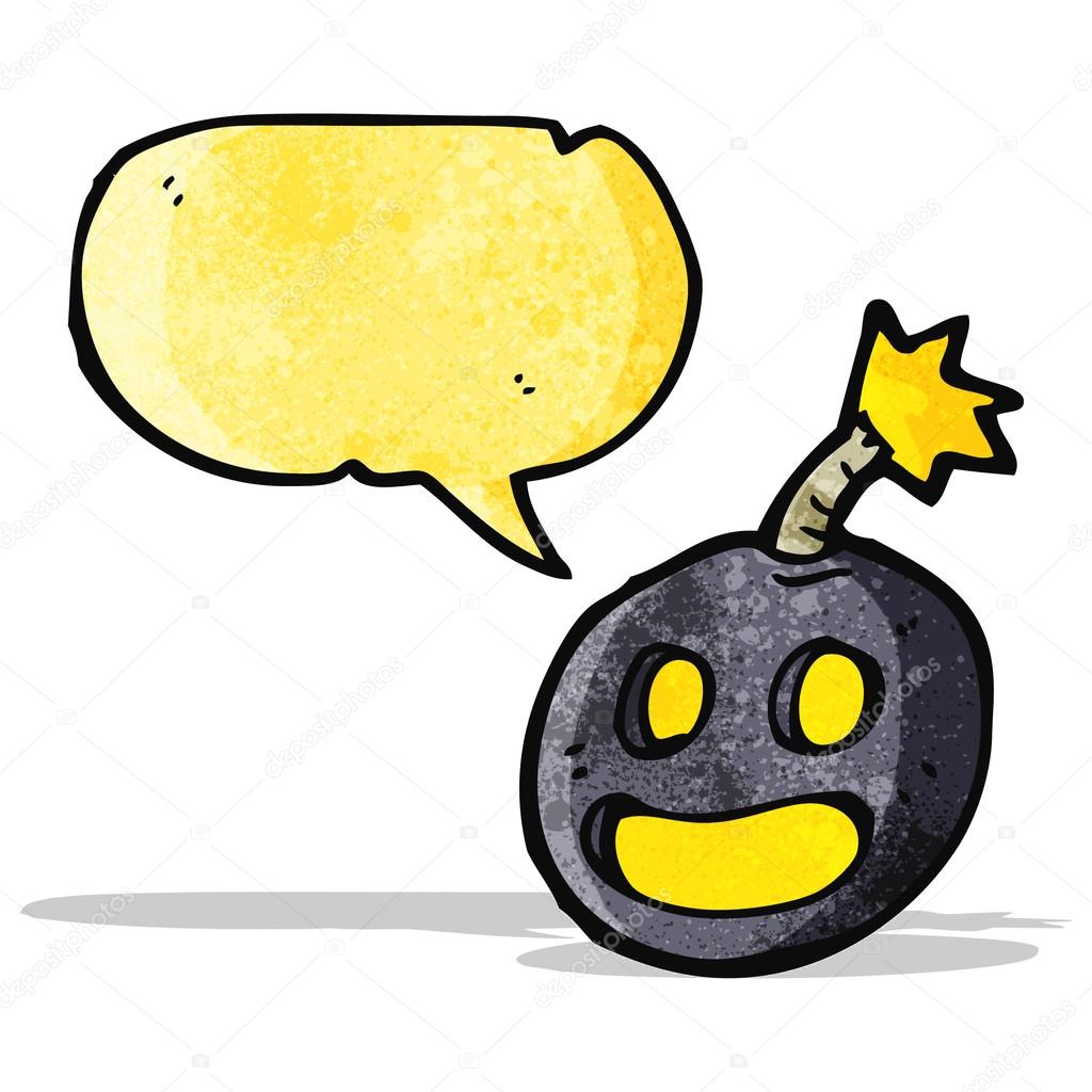 Shouting bomb cartoon Stock Vector Image by ©lineartestpilot #54104007