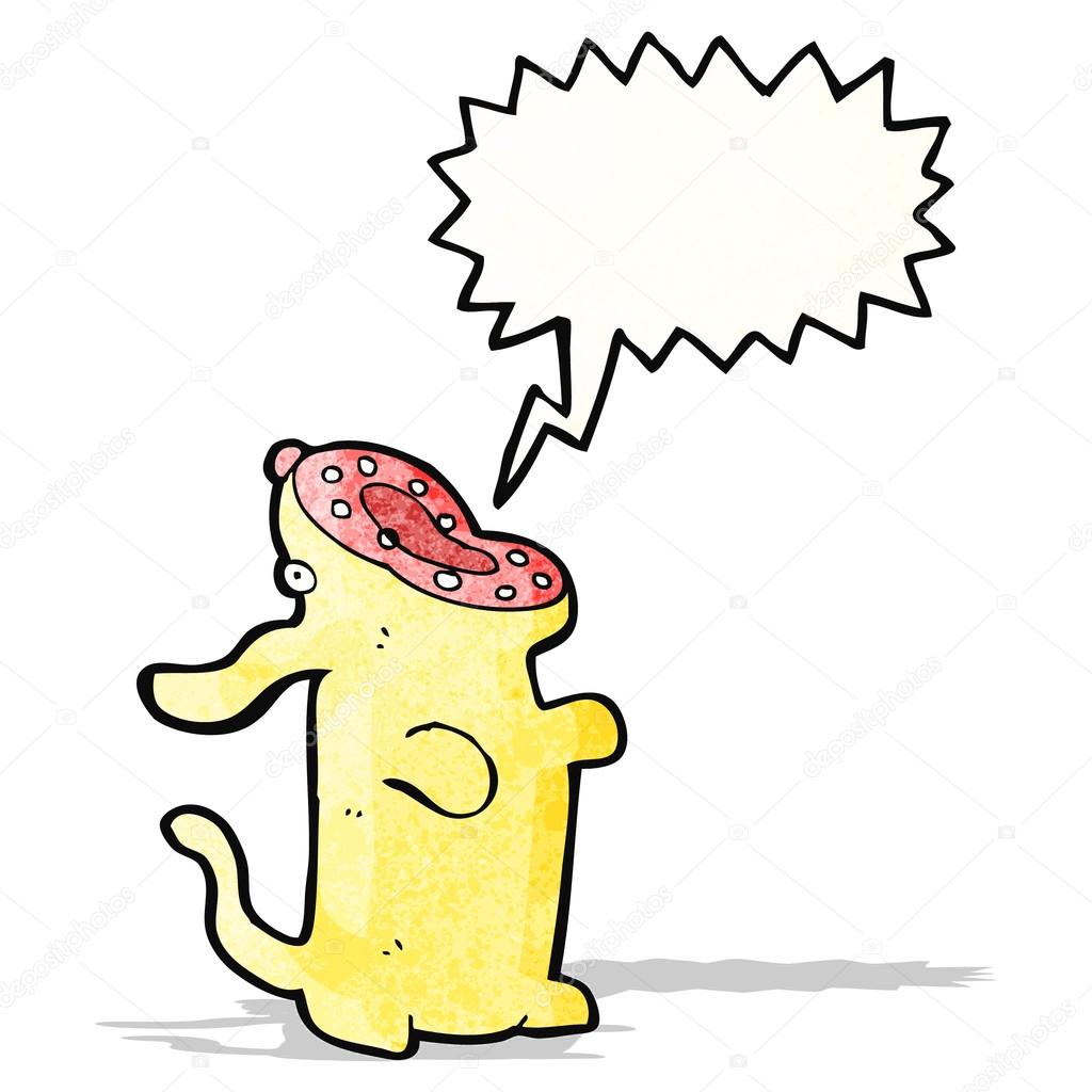 Barking dog cartoon Stock Vector Image by ©lineartestpilot #54105295