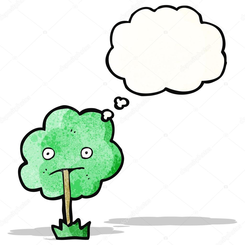 Cartoon tree with eyes Stock Vector Image by ©lineartestpilot #54446387
