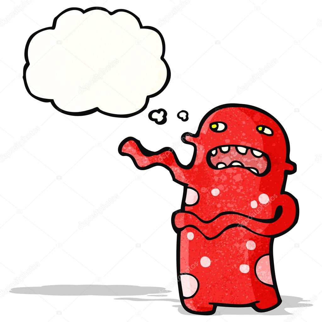 Cartoon alien invader Stock Vector by ©lineartestpilot 54447927