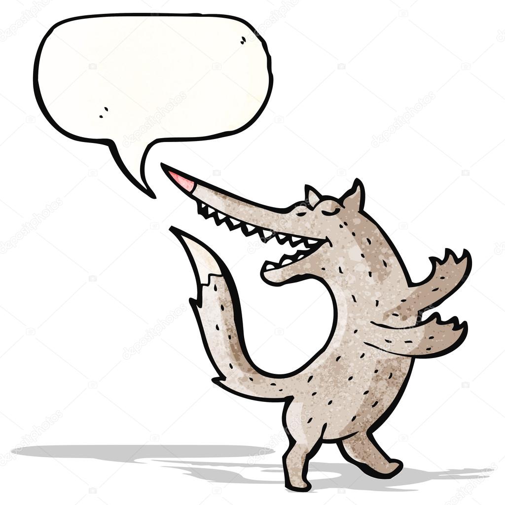 Cartoon dancing wolf Stock Vector Image by ©lineartestpilot #54453395