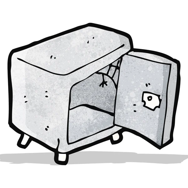 Empty cartoon old bank safe Stock Vector Image by ©lineartestpilot ...