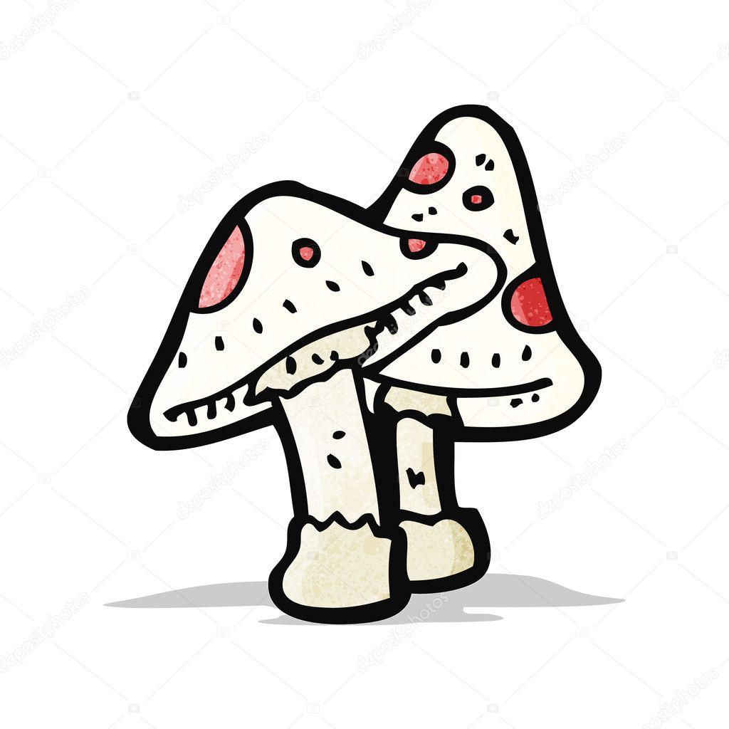 Cartoon toadstool Stock Vector by ©lineartestpilot 56293067