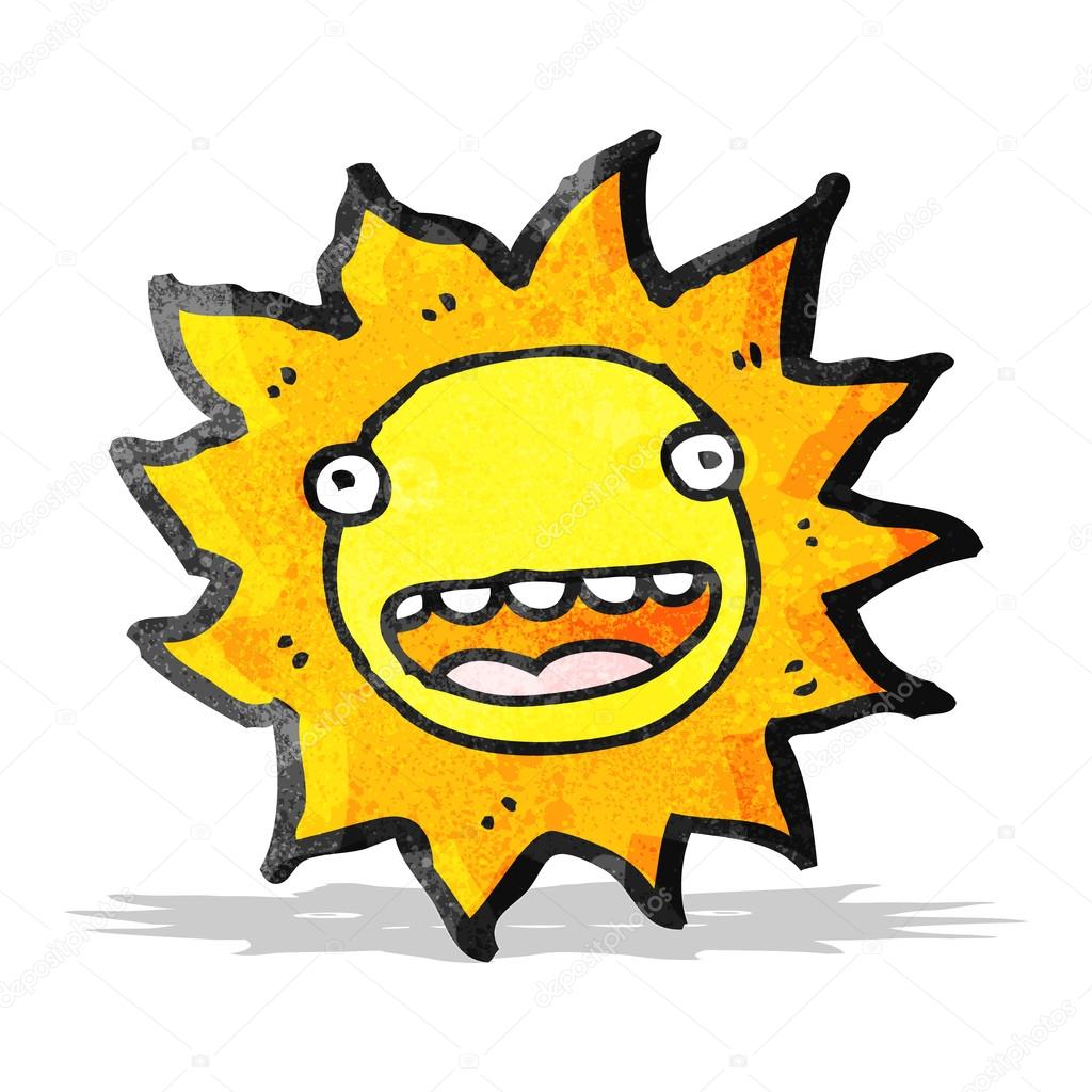 Sun Cartoon No Face