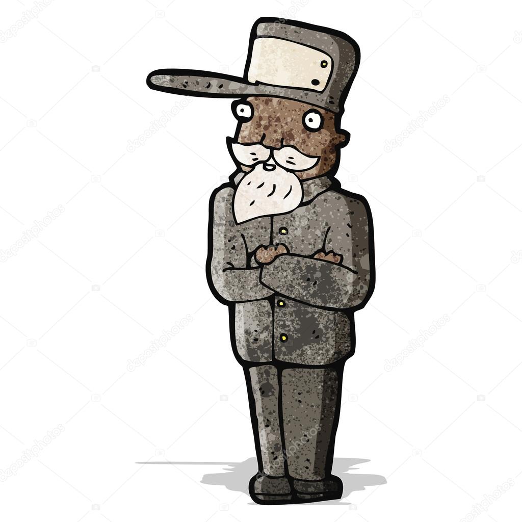 Cartoon train driver Stock Illustration by ©lineartestpilot #56297011