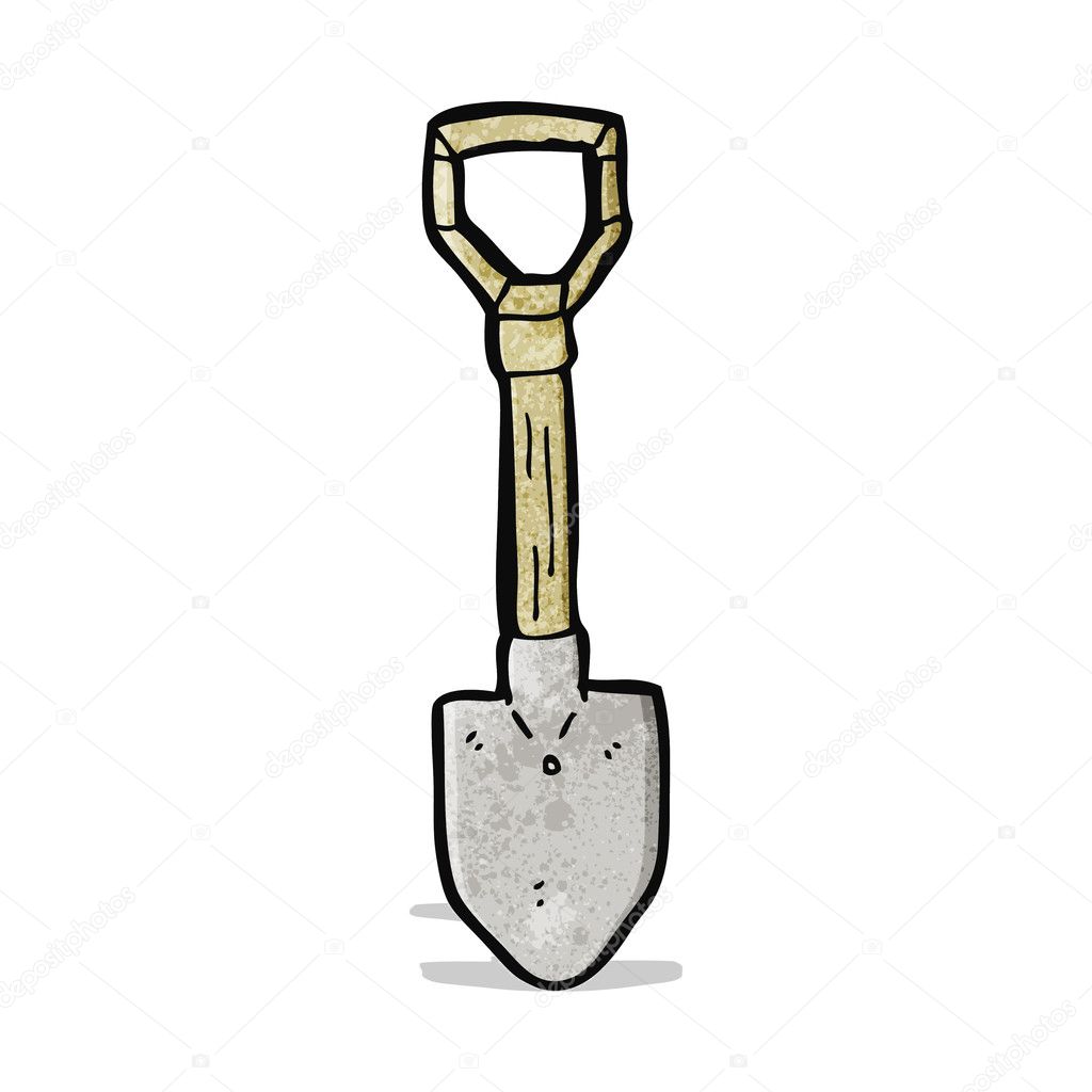 Cartoon spade Stock Vector by ©lineartestpilot 56300911