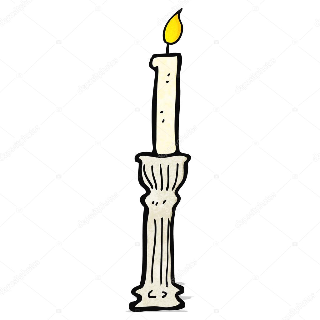 Cartoon candlestick Stock Vector by ©lineartestpilot 56331781