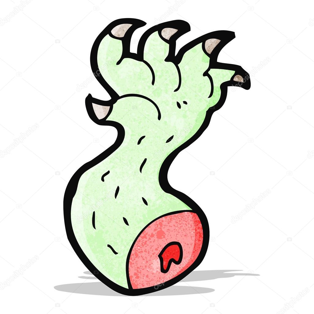 Cartoon monster arm Stock Vector Image by ©lineartestpilot #56340985