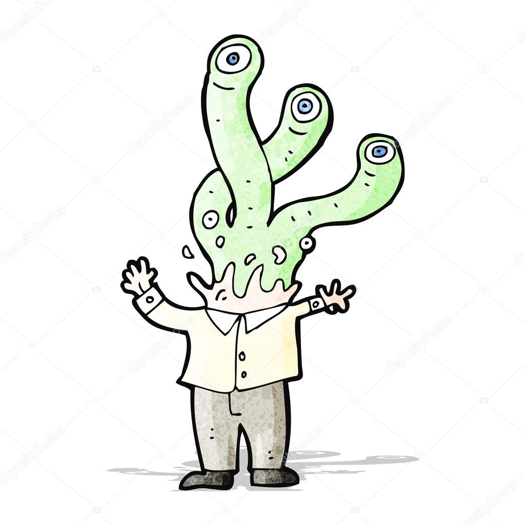 Cartoon alien monster boss Stock Vector by ©lineartestpilot 56917523