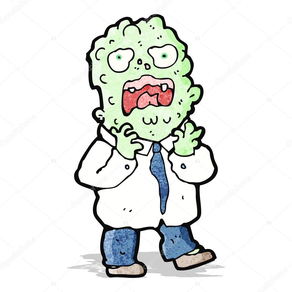 Cartoon mutant monster man Stock Illustration by ©lineartestpilot #56918949