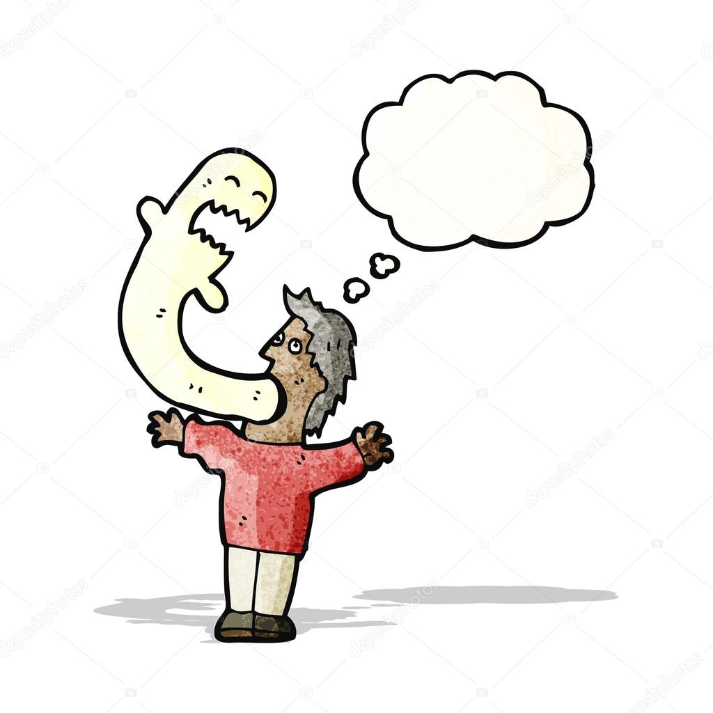 Cartoon exorcism Stock Vector by ©lineartestpilot 57795839