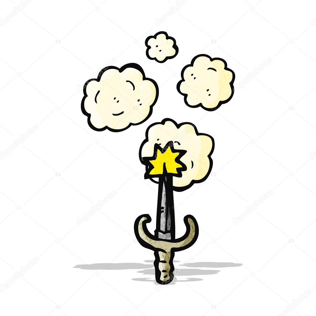 Daga de dibujos animados Vector de stock #57805231 de ©lineartestpilot