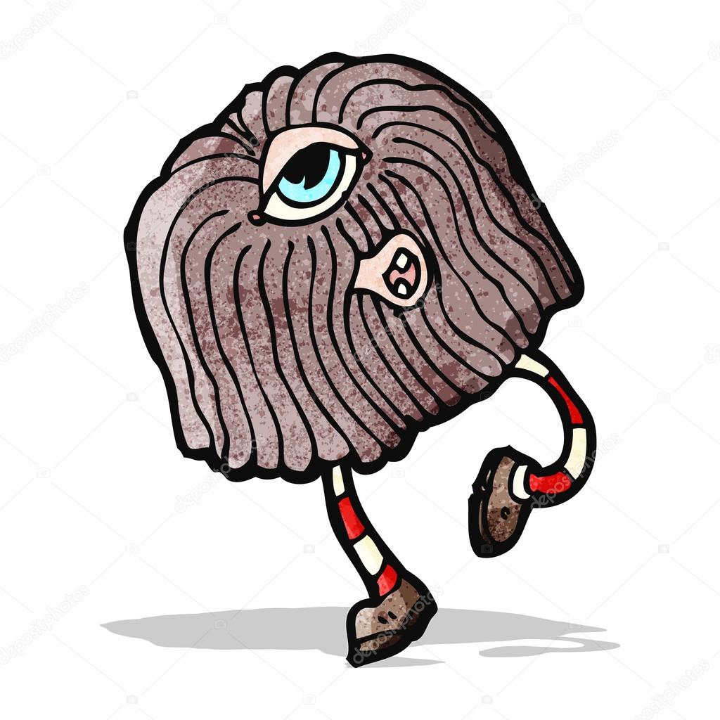 Cartoon dancing monster Stock Vector by ©lineartestpilot 57807653