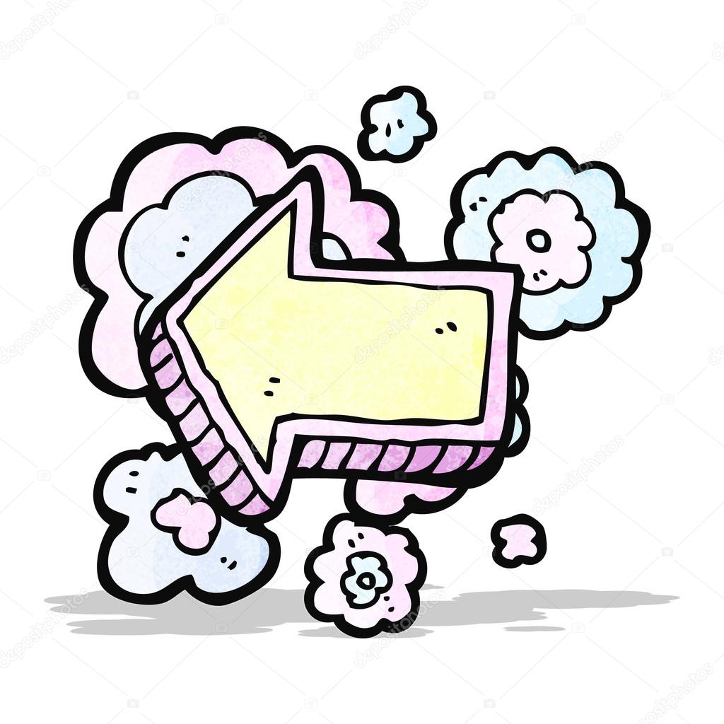 Cartoon direction arrows Stock Vector Image by ©lineartestpilot #57808891