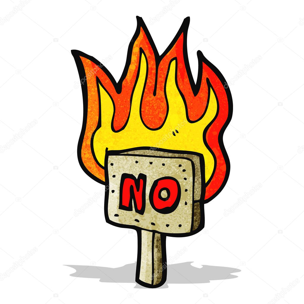 Cartoon no sign Stock Vector by ©lineartestpilot #57810787