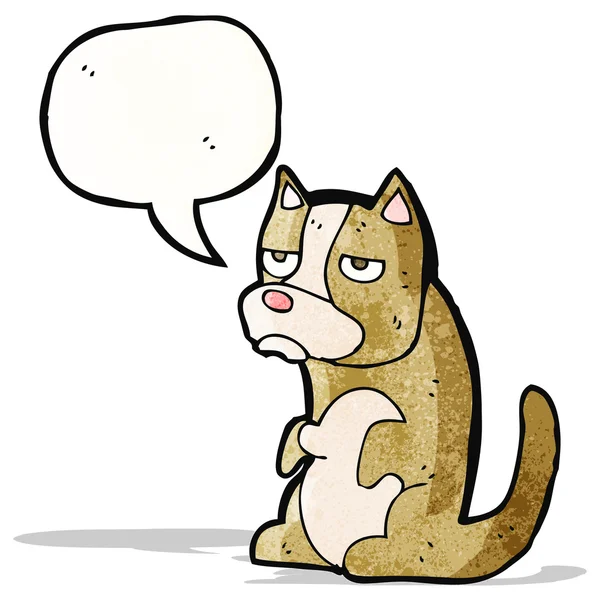 Grumpy cartoon dog Stock Vector by ©lineartestpilot 53366991