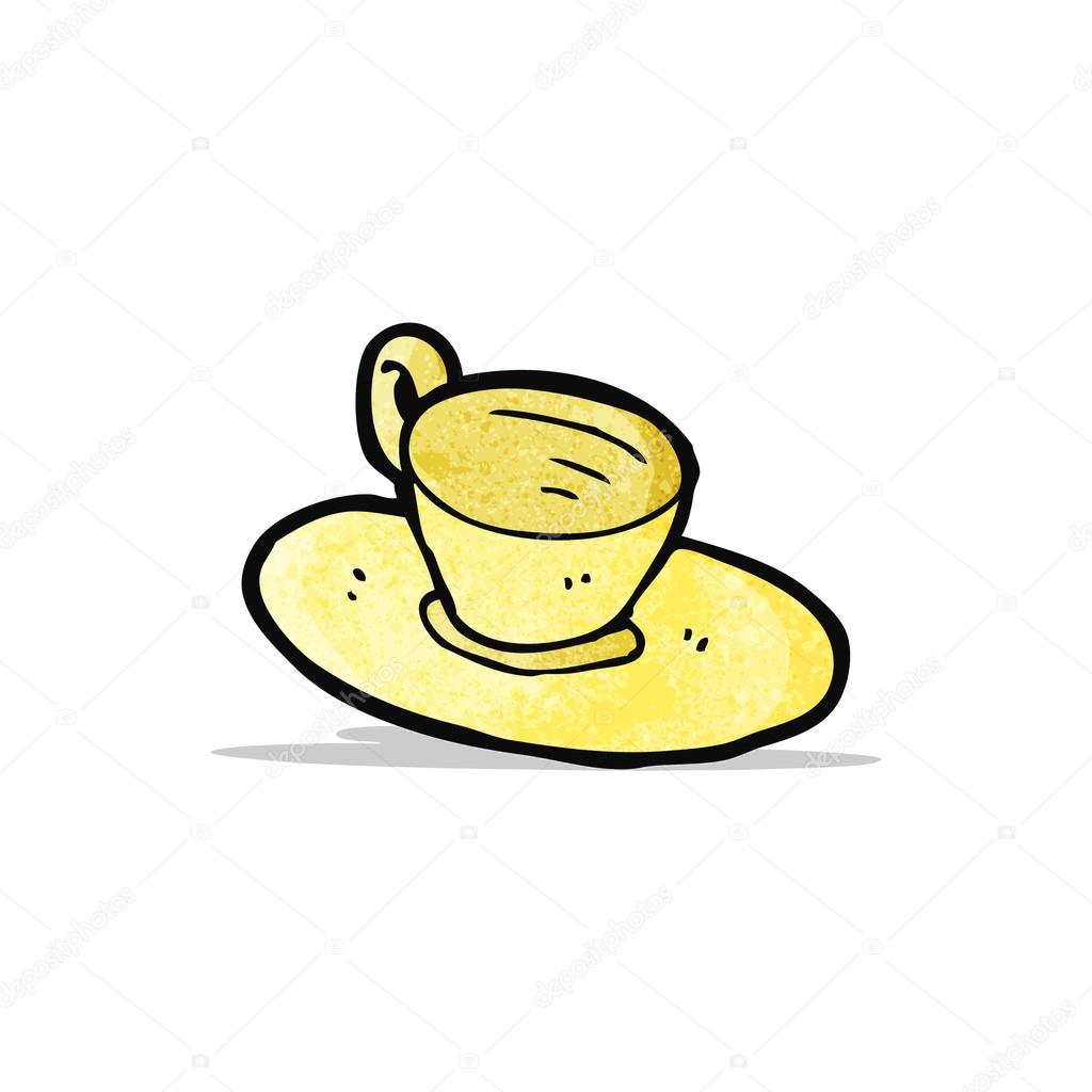 Cartoon tea cup Stock Vector by ©lineartestpilot 58076385