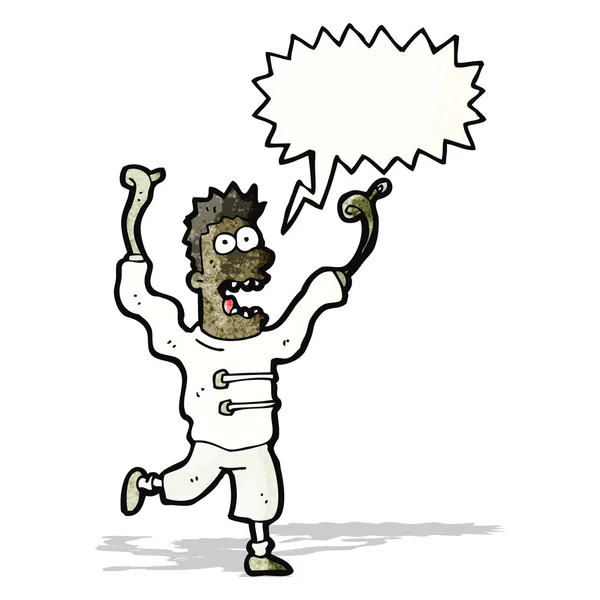 Person In Straight Jacket Cartoon