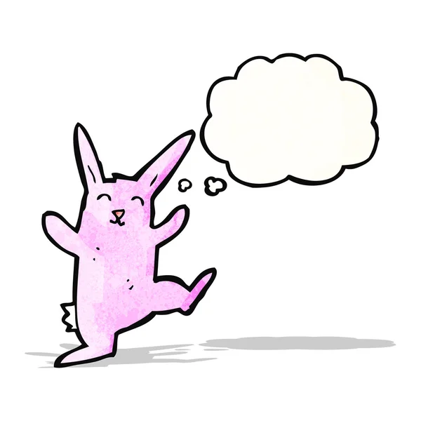 Cartoon pink rabbit Stock Vector by ©lineartestpilot 58071785