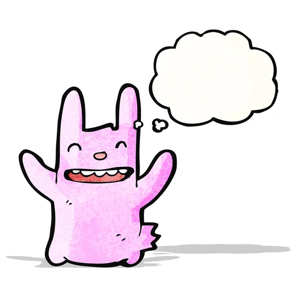 Cartoon pink rabbit Stock Vector by ©lineartestpilot 61166299