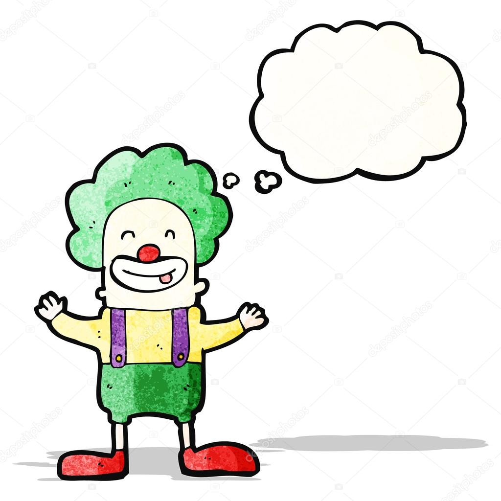 Cartoon clown Stock Vector by ©lineartestpilot 59590863