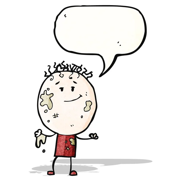 Cartoon muddy boy Stock Vector by ©lineartestpilot 61160099