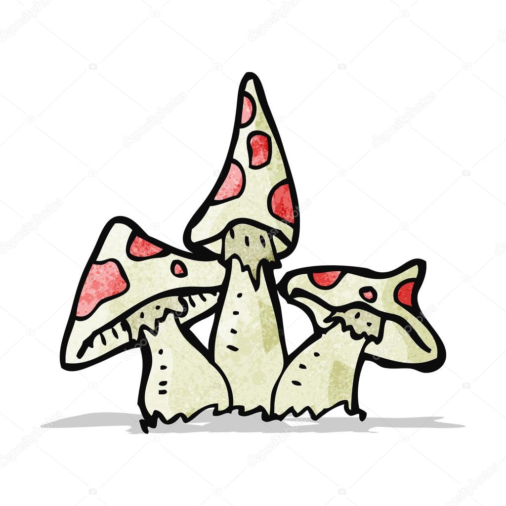 Cartoon toadstools Stock Vector Image by ©lineartestpilot #59607201