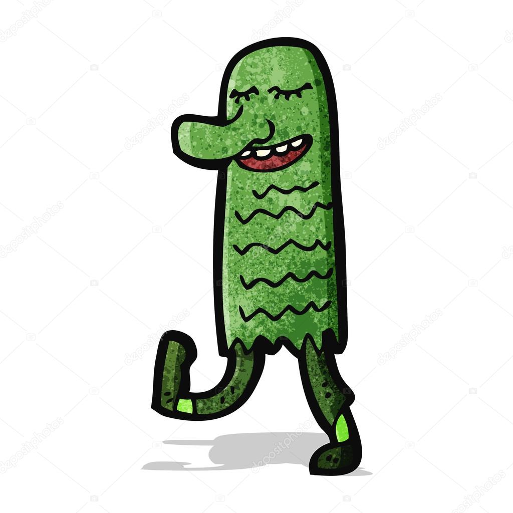 Cartoon dancing monster Stock Vector Image by ©lineartestpilot #59616747