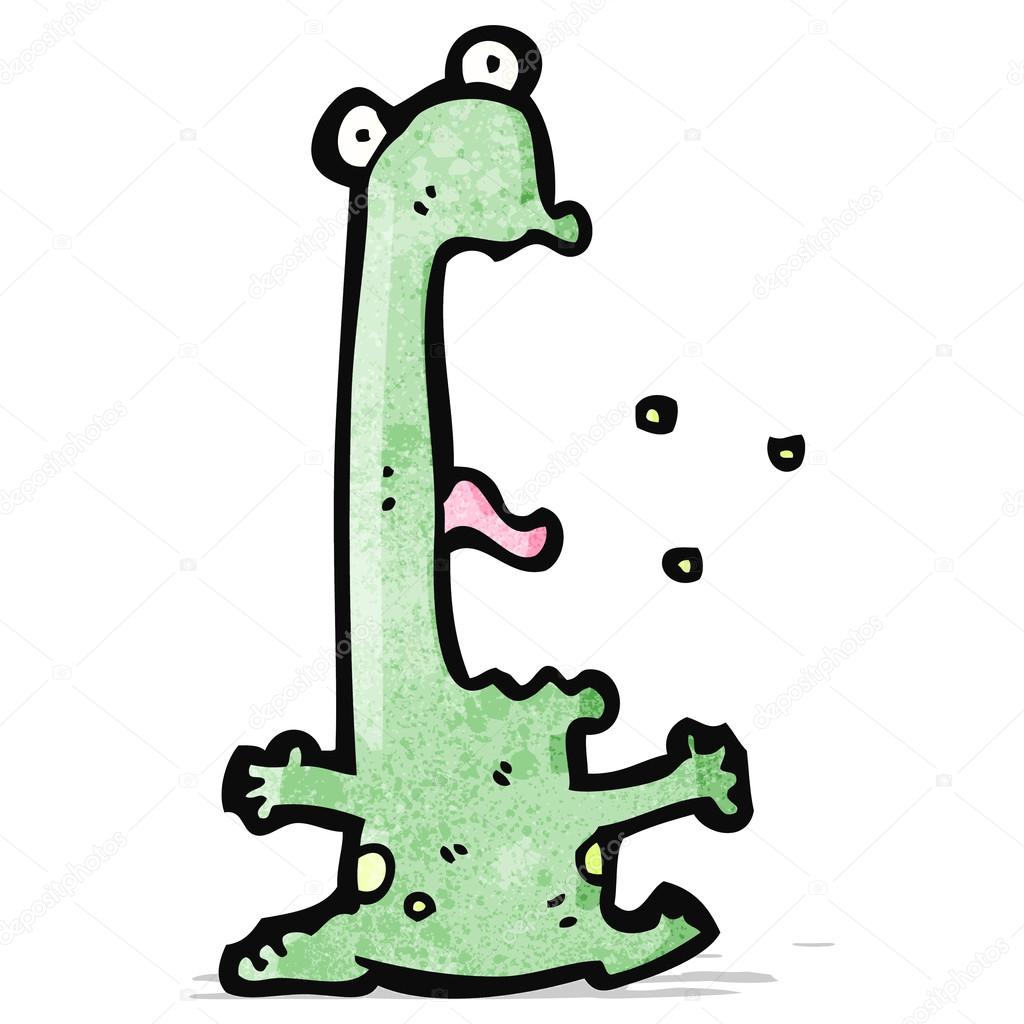 Cartoon burping frog Stock Illustration by ©lineartestpilot #59617285