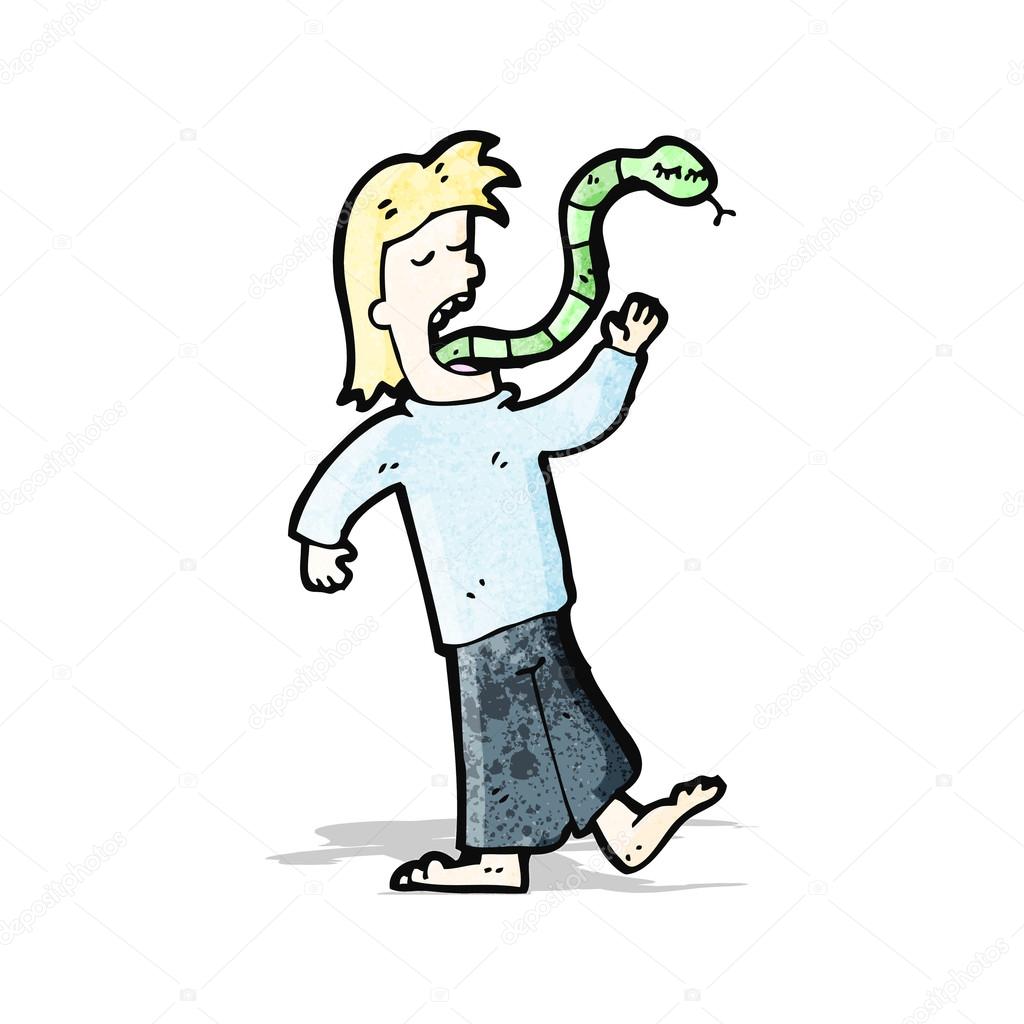 Hombre de dibujos animados diciendo mentiras Vector de stock #59618995 ...