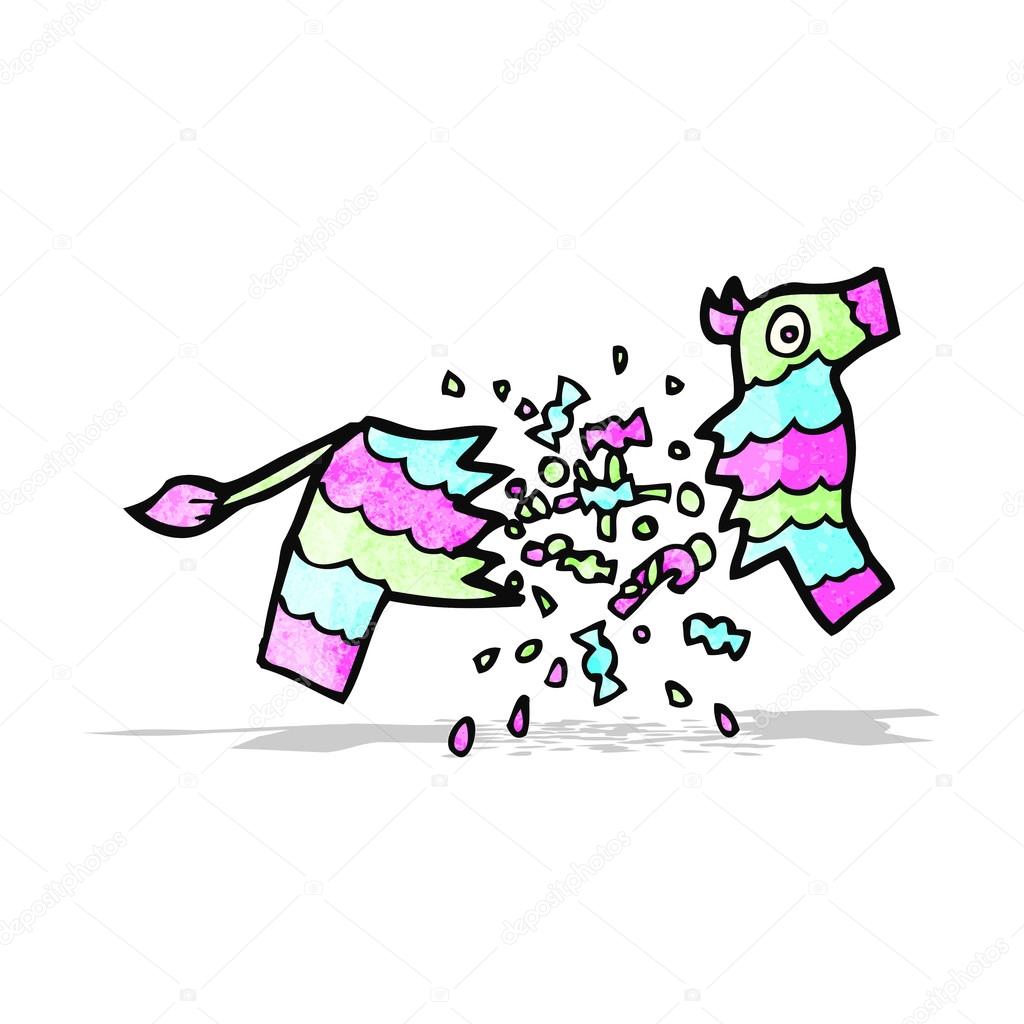 Cartoon pinata Stock Vector Image by ©lineartestpilot #59620653