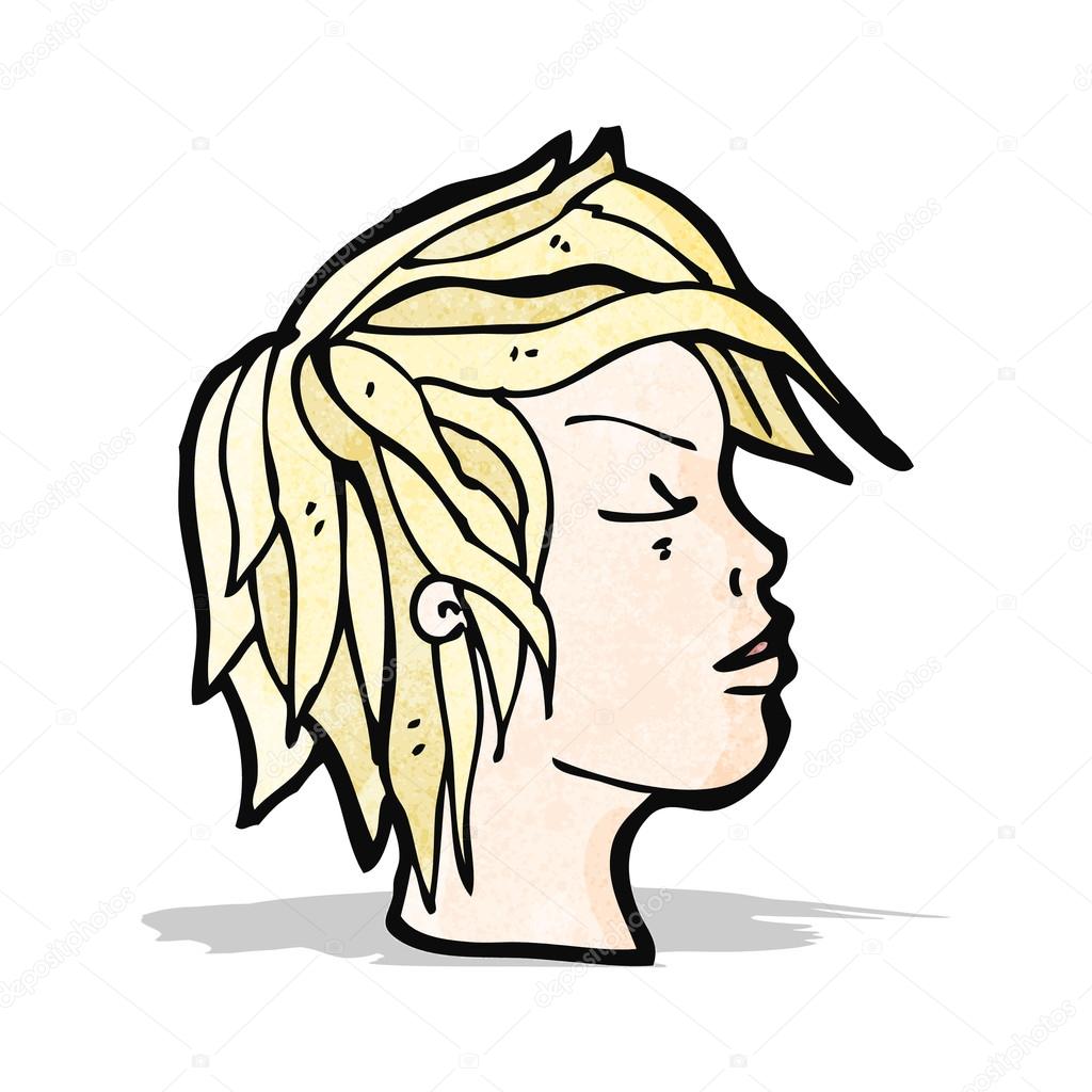 Cartoon profile Stock Vector by ©lineartestpilot 59623733