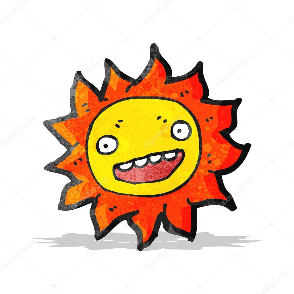 Dibujos animados sol Vector de stock por ©lineartestpilot 59629255