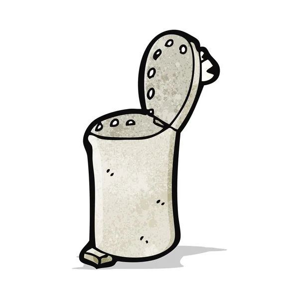 Smelly rubbish bin cartoon Stock Vector by ©lineartestpilot 56306443